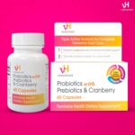 vH essentials Probiotics with Prebiotics and Cranberry Feminine Health ...