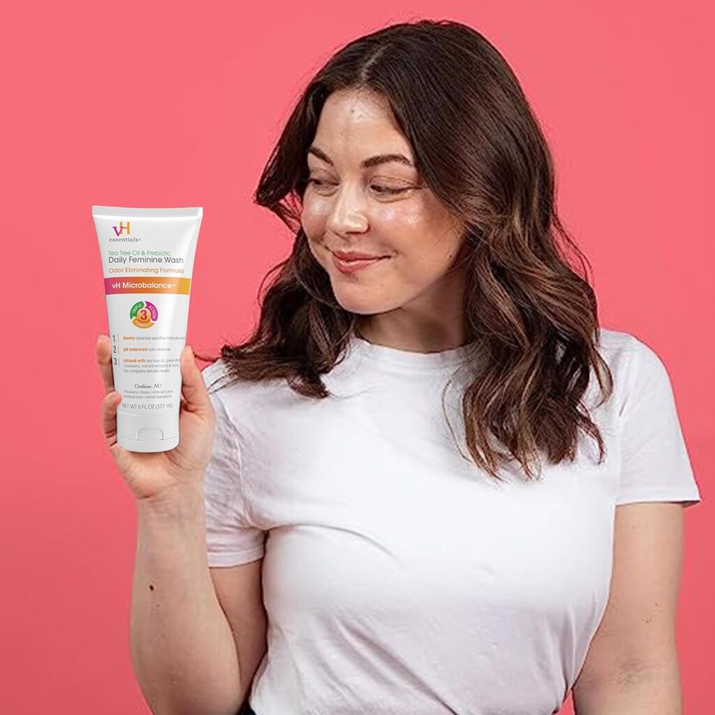 vH essentials, Ph Balanced Daily Feminine Wash, Tea Tree Oil ...