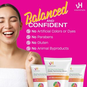 vH essentials, Ph Balanced Daily Feminine Wash, Tea Tree Oil ...